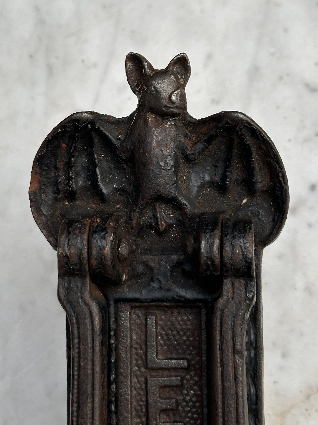 Kenrick letter plate gothic - Wells Reclamation