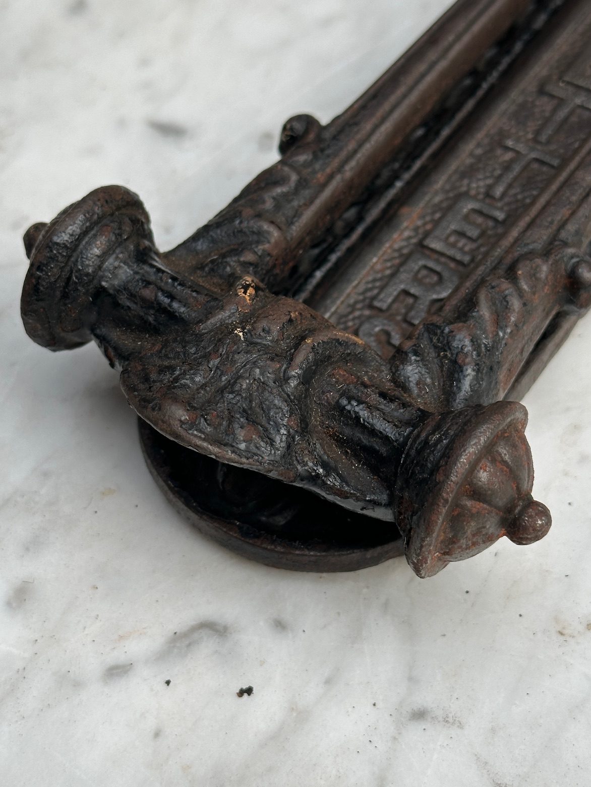 Kenrick letter plate gothic - Wells Reclamation