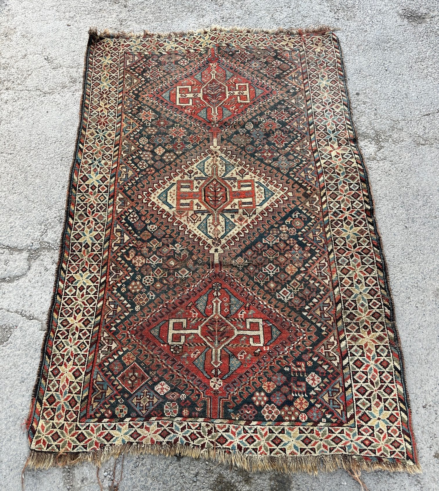 antique rug - Wells Reclamation