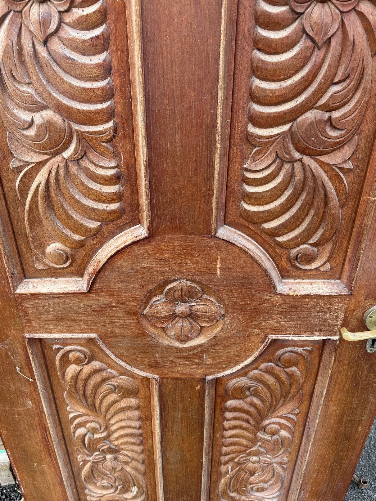 Reclaimed front door - Wells Reclamation