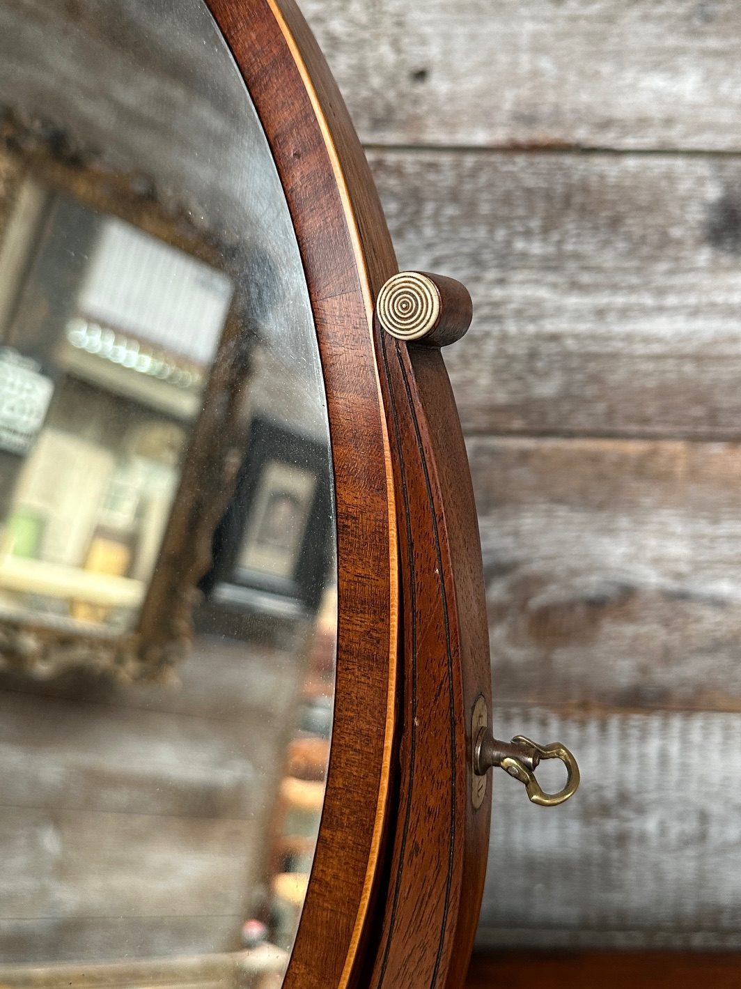 antique table top mirror - Wells Reclamation