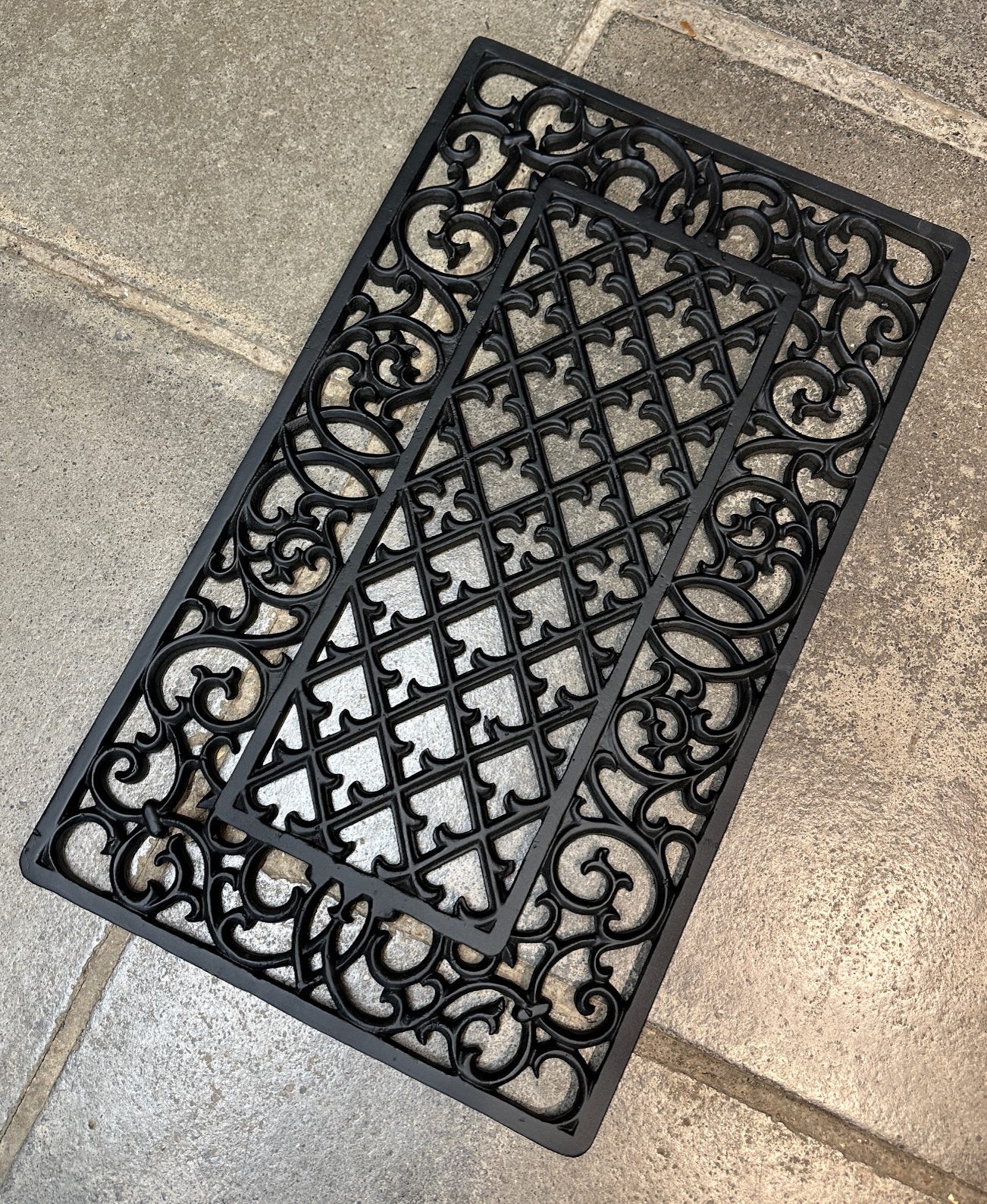 cast iron door mat - Wells Reclamation