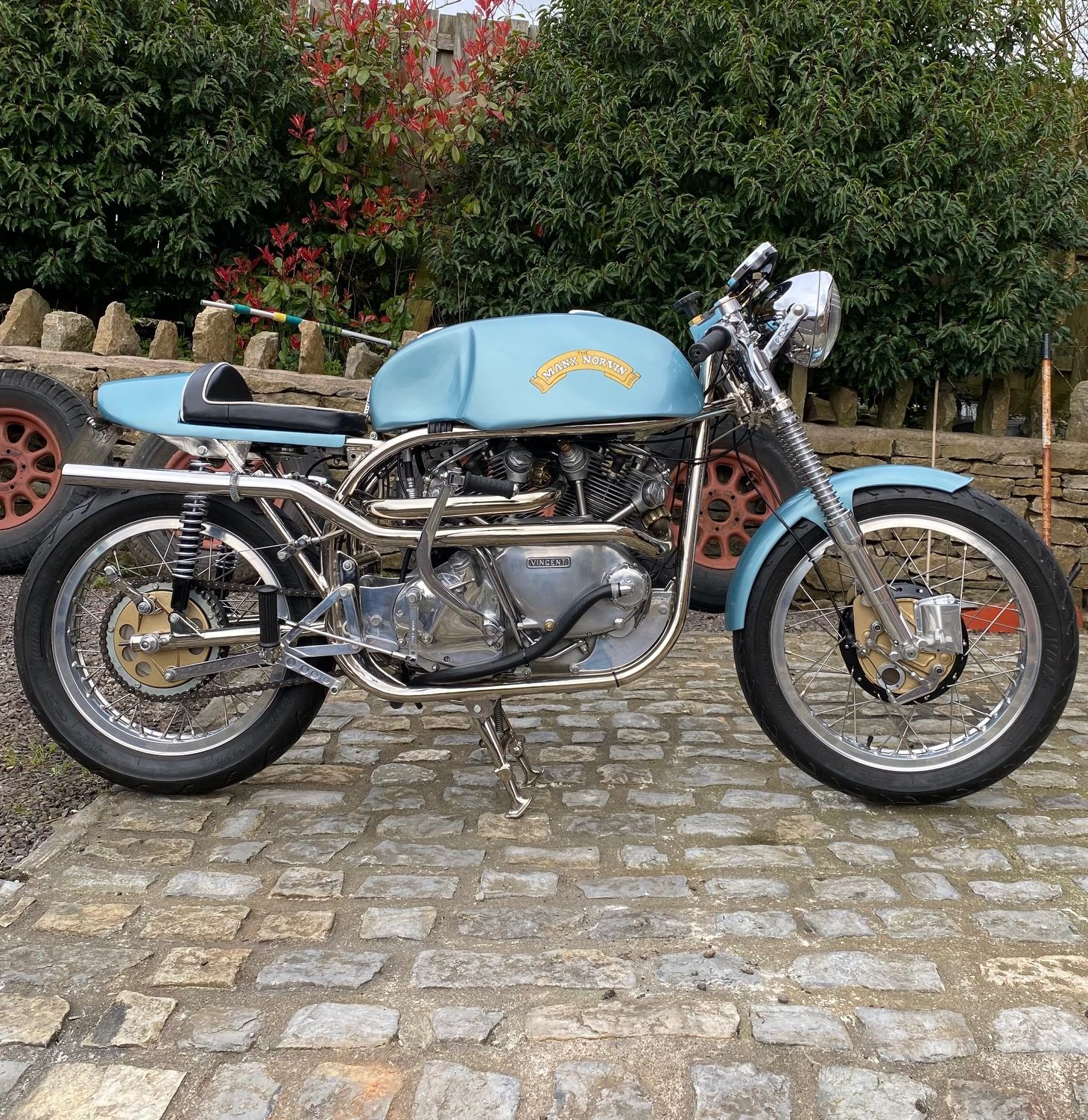 Manx Norvin motorcycle - Wells Reclamation