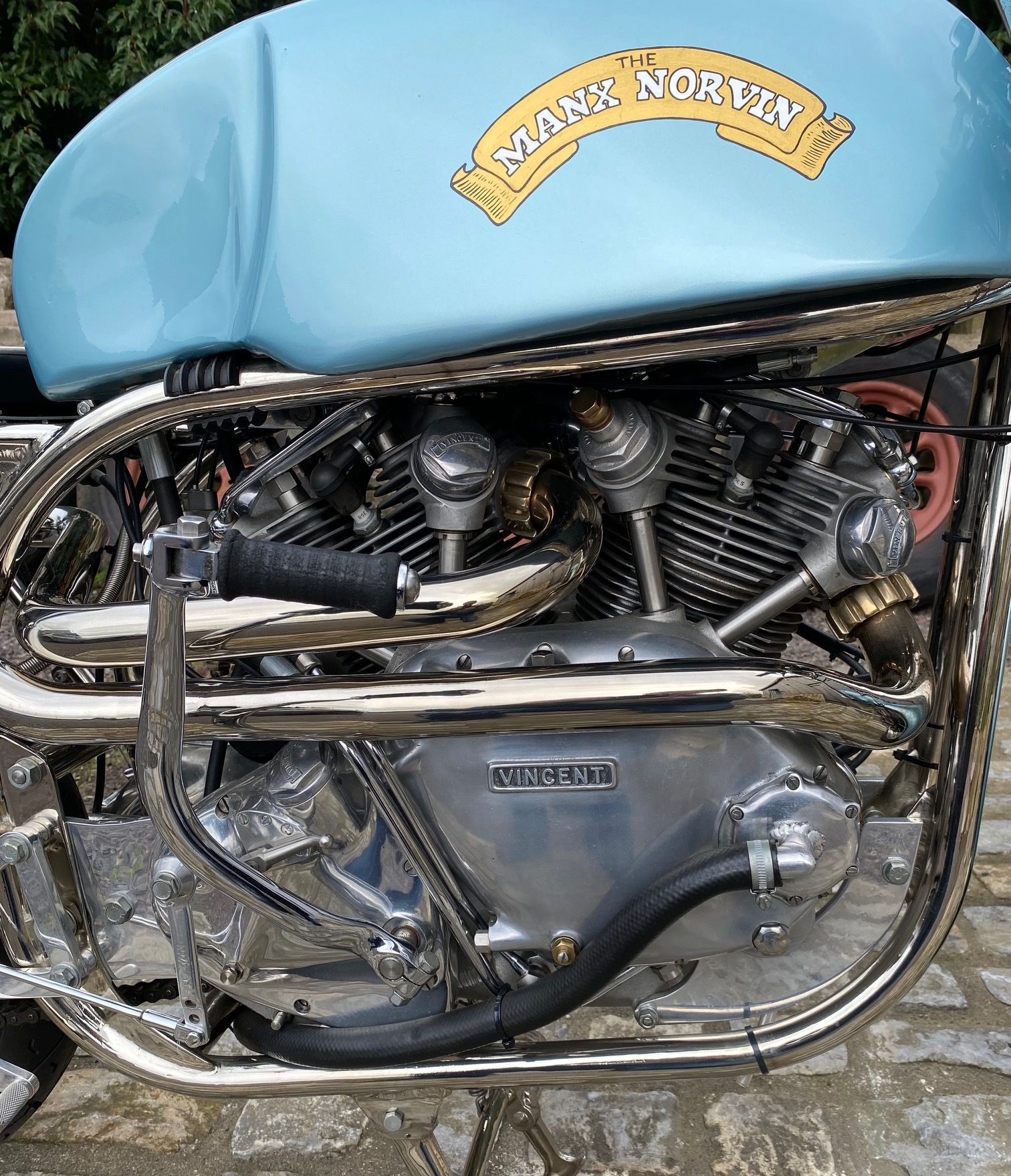Manx Norvin motorcycle - Wells Reclamation