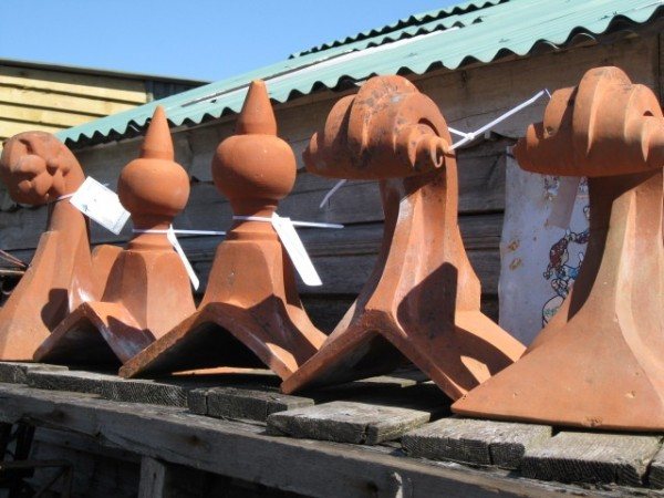 Roof finials - Wells Reclamation