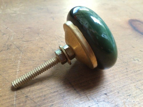 Ceramic door knob - Wells Reclamation