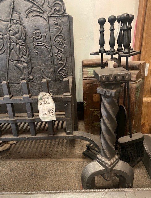 fire grate cast iron decorative - Wells Reclamation