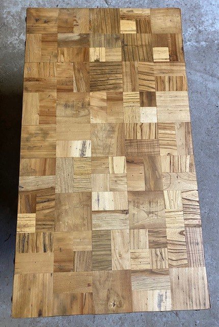 Block top coffee table - Wells Reclamation