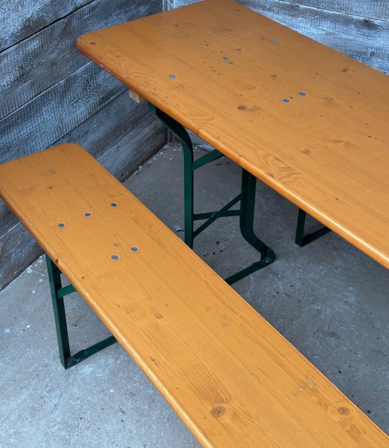German beer festival tables - Wells Reclamation