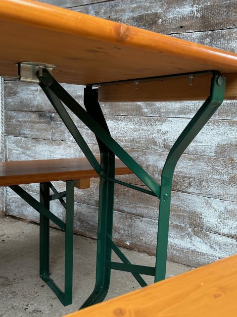 German beer festival tables - Wells Reclamation