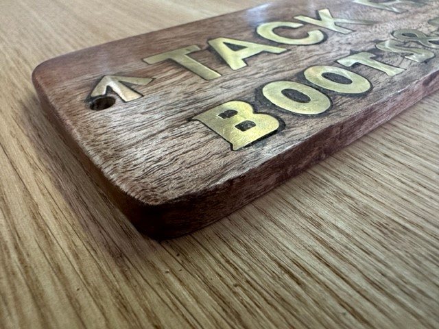 Wooden signs - Wells Reclamation