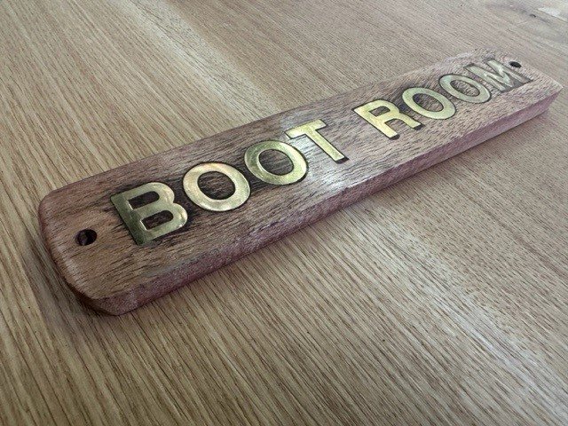 Wooden signs - Wells Reclamation