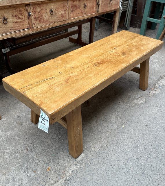 farmhouse bench - Wells Reclamation
